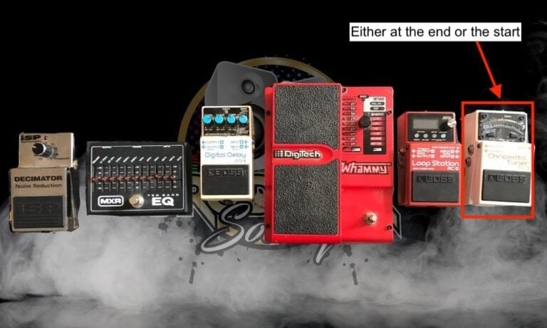 How to Use A Guitar Tuner Pedal [Signal Chain FAQ + More] – Traveling ...