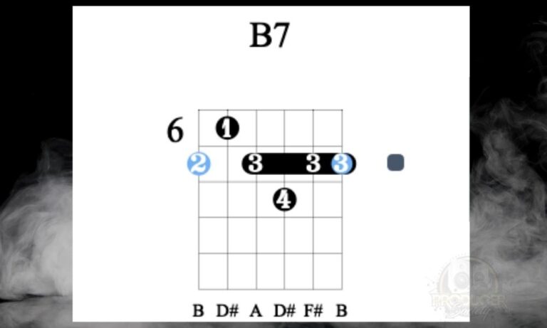What’s A B7 Chord + (And How Do You Play It?) – Traveling Guitarist