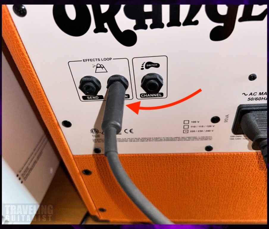 How to Set Up the NUX MG-400 With Your Amp (FX Loop) – Traveling Guitarist